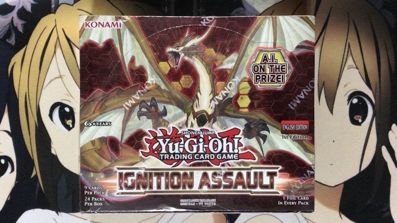 Opening My Ignition Assault Yugioh Booster Box TCG - YouTube
