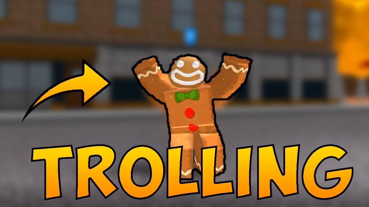 WE TROLLED AS A GINGERBREAD MAN | Roblox super power training simulator ...