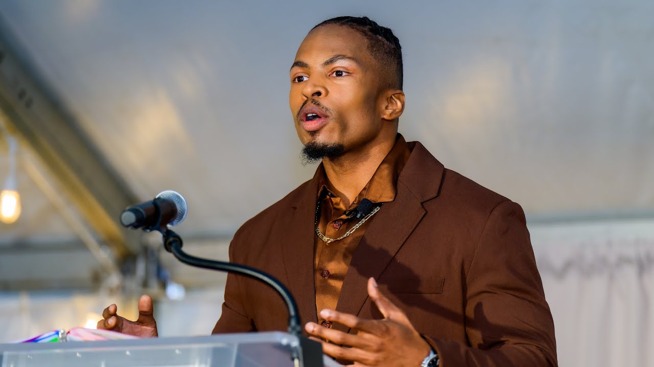Community Champion Speech (Joe Houston Jr.) - YouTube