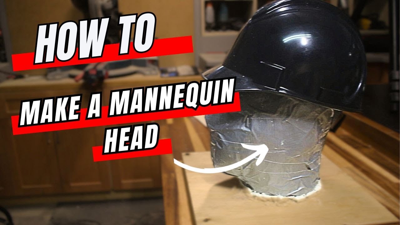 Creating an EPIC DIY Mannequin Head For props and cosplay! - YouTube
