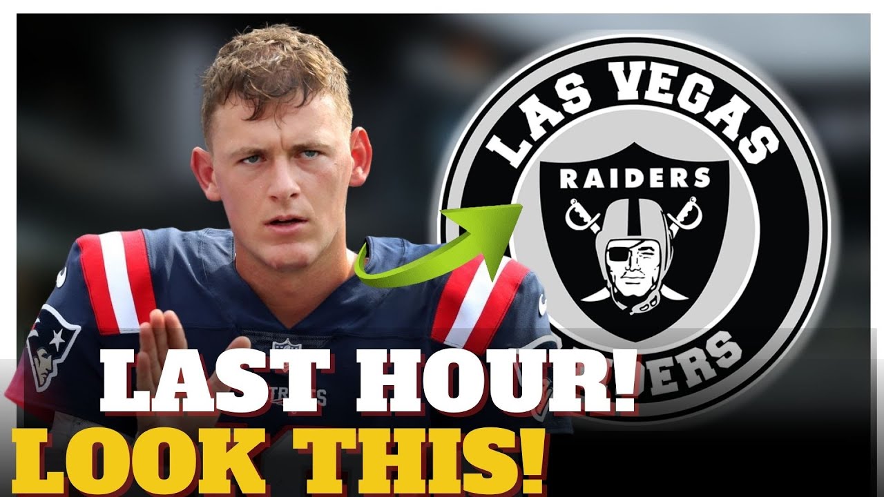 🚨CONFIRM NOW! WILL IT BE THE NEW QUARTERBACK?? Raiders News - YouTube
