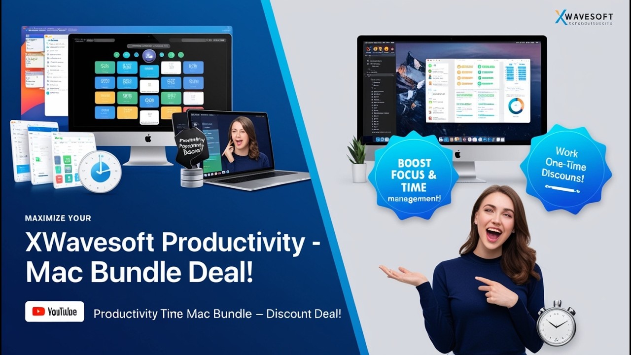 Xwavesoft Productivity Mac Bundle Discount – BEST DEAL & Features Review! - YouTube