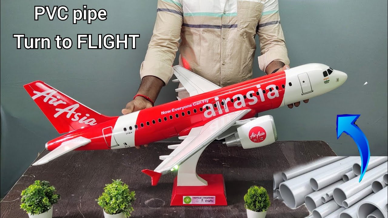 PVC pipe turn to FLIGHT - YouTube