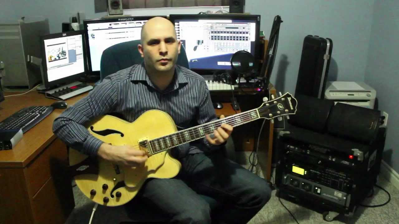 J.Fab Jazz Solo Cover - With Axe FX II - YouTube