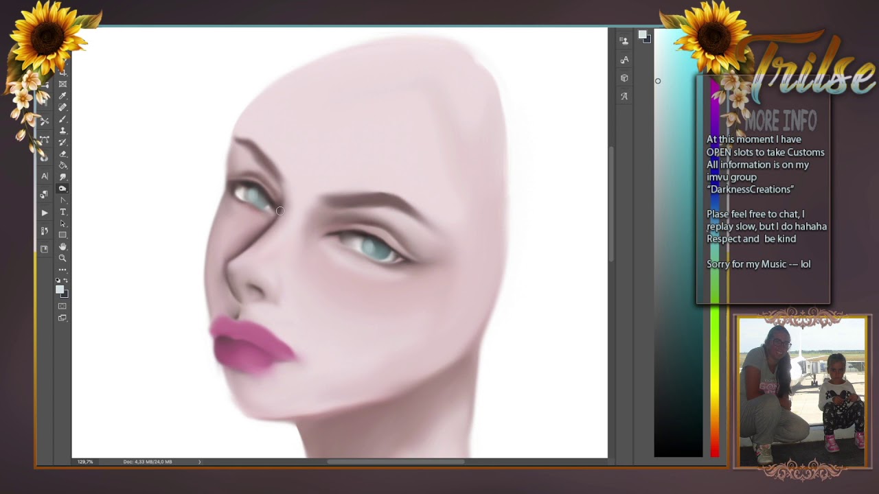 Speed paint with photoshop - YouTube