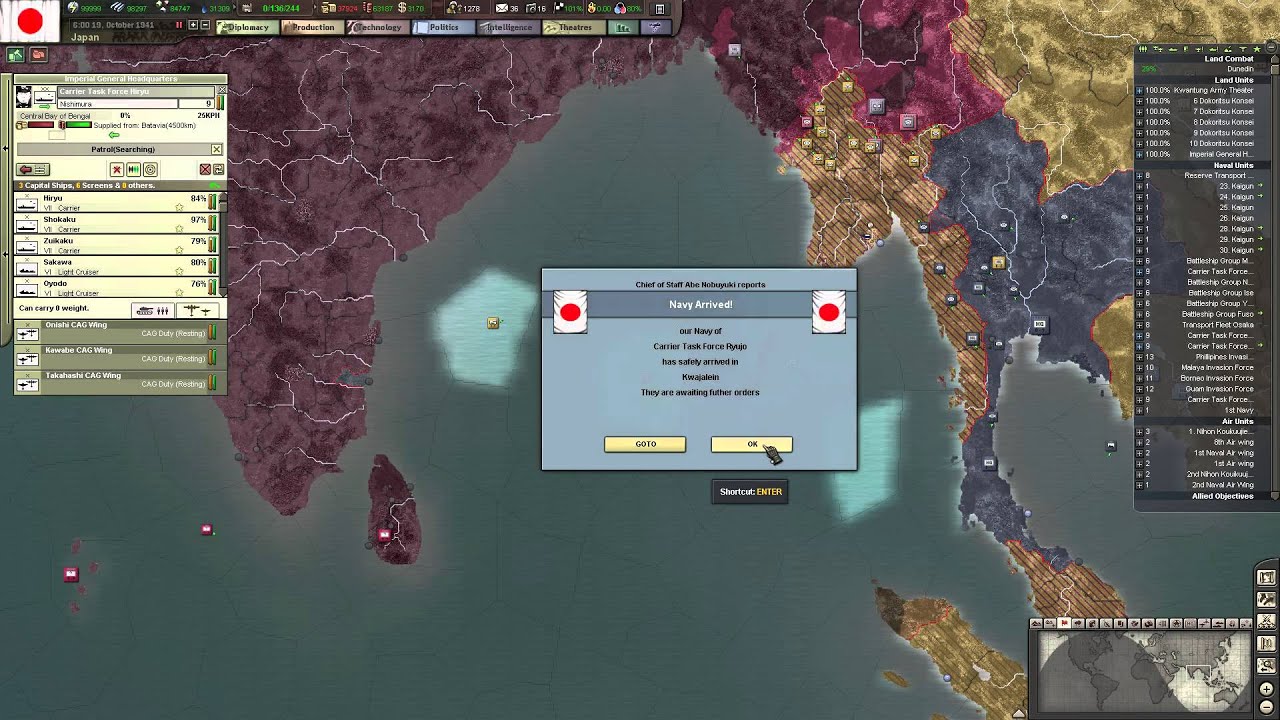 Tok plays HoI3 - Japan ep. 60 - Puppet Master - YouTube
