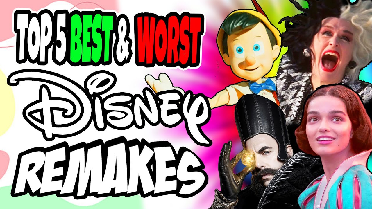 Jambareeqi's Top 5 Best & Worst DISNEY REMAKES! - YouTube