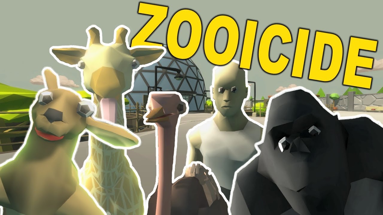 ZOOICIDE - I am The Best Zookeeper - Hilarious Ragdoll Multiplayer Zoo ...
