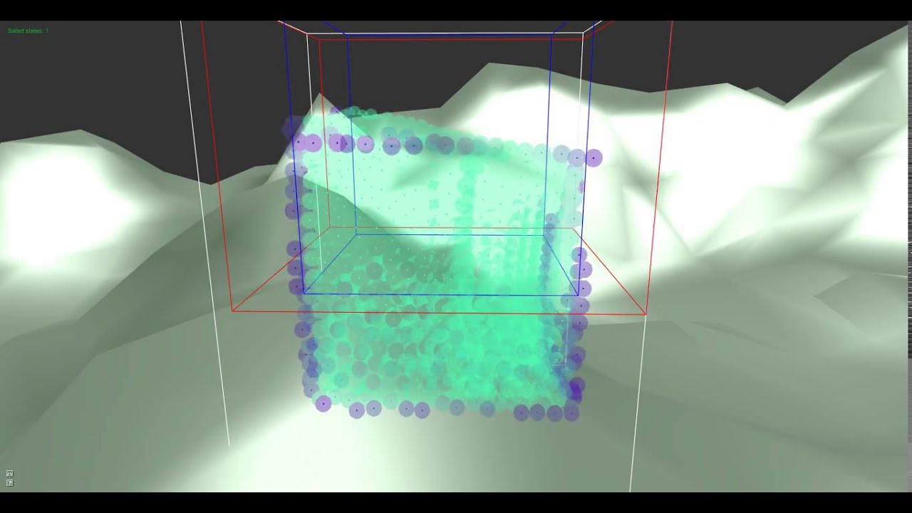 SPH Wind Sim with simple Terrain Tracing - YouTube
