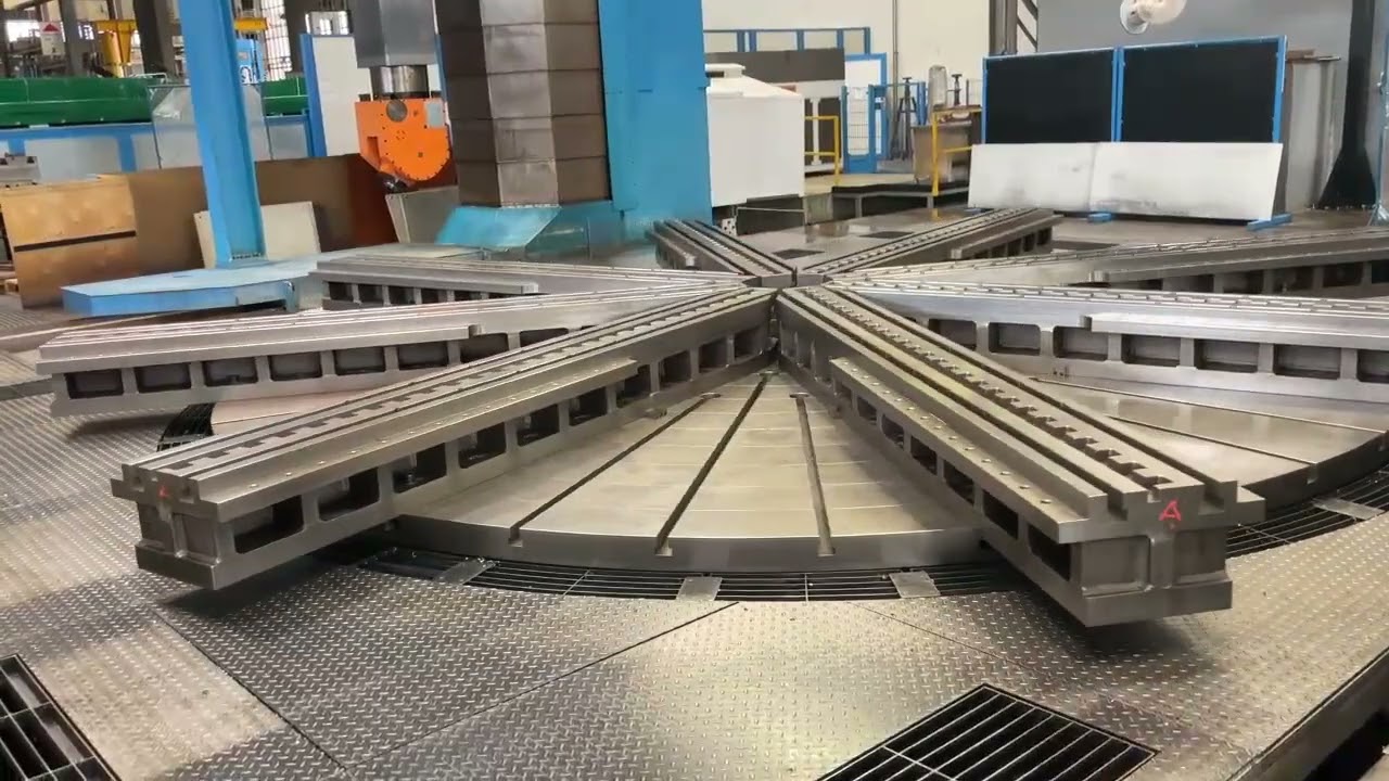 SCHIESS Vertimaster VMG 6 PS Heavy Duty Lathe - YouTube