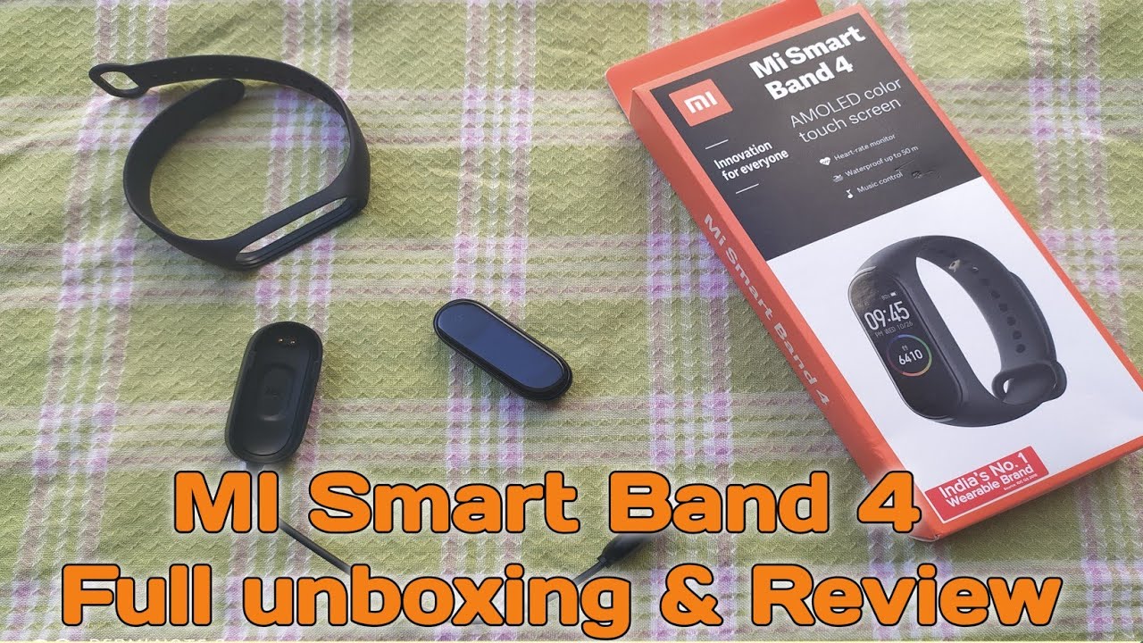 Redmi Smart Band 4 Unboxing & review || Full review Redmi band 4 India ...