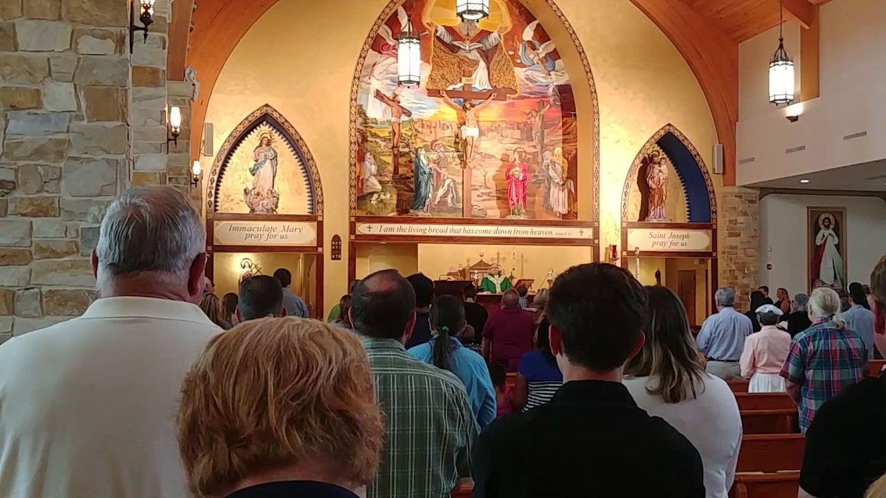 Catholic church service - YouTube