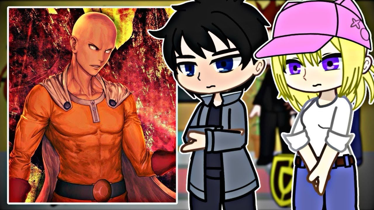 👊👨🏻‍🦲Solo Leveling React to Saitama | One Punch Man | Gacha React👊👨🏻‍🦲 ...