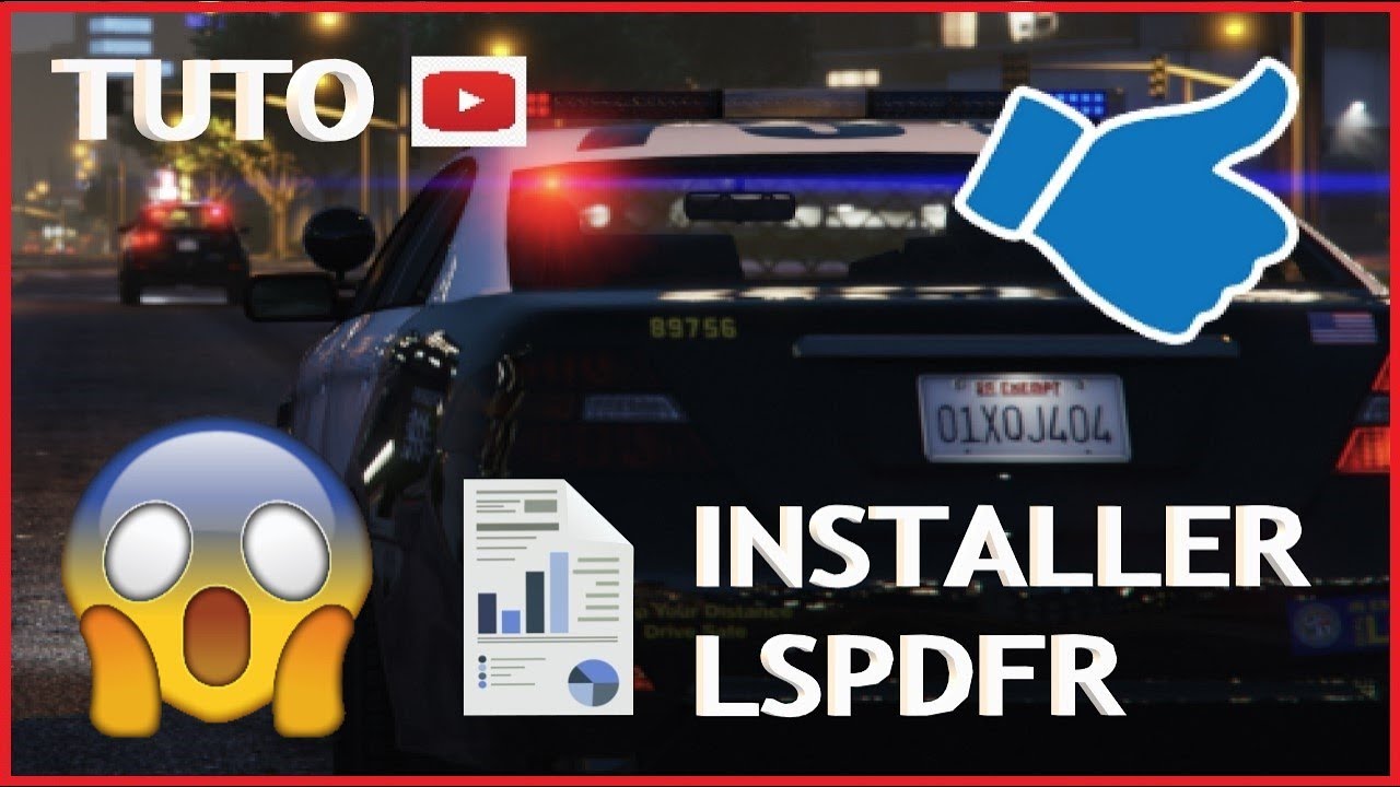 COMMENT INSTALLER LE MODE LSPDFR SUR GTA5 PC - YouTube