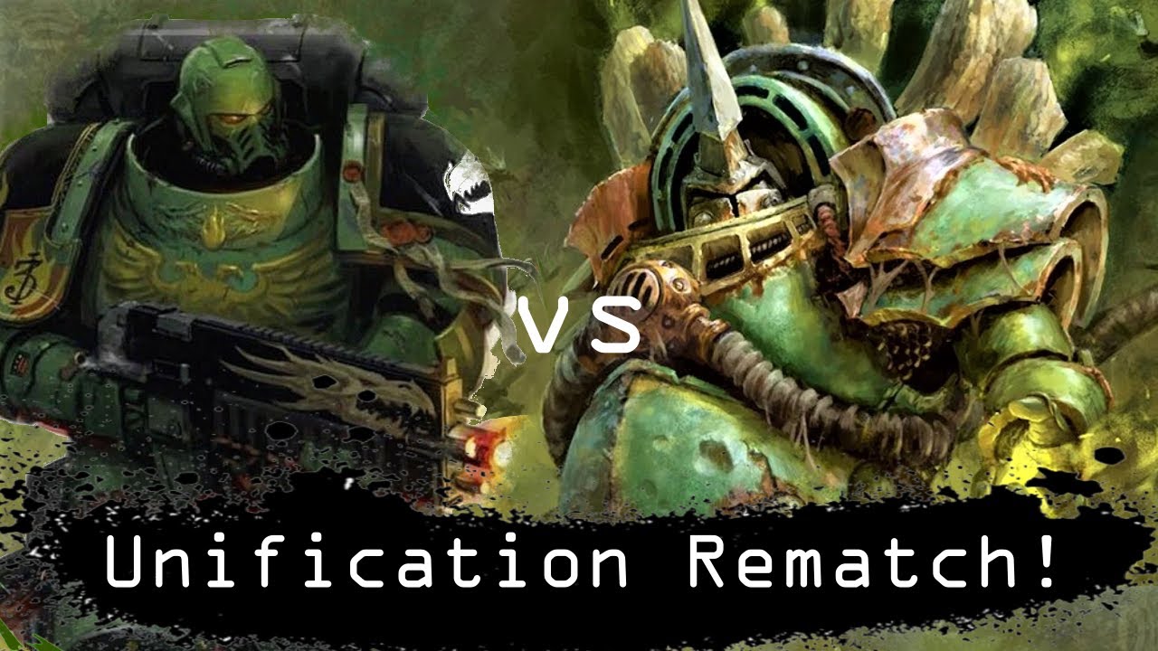 Dawn of War Unification Rematch! Salamanders (Necrotechnica) vs The ...