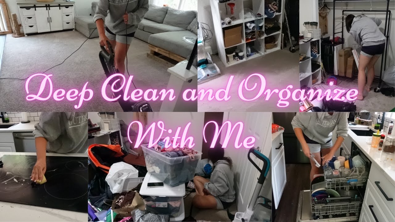 NEW DEEP CLEAN AND ORGANIZE WITH ME 2023 // AFTER VACATION CLEAN UP ...