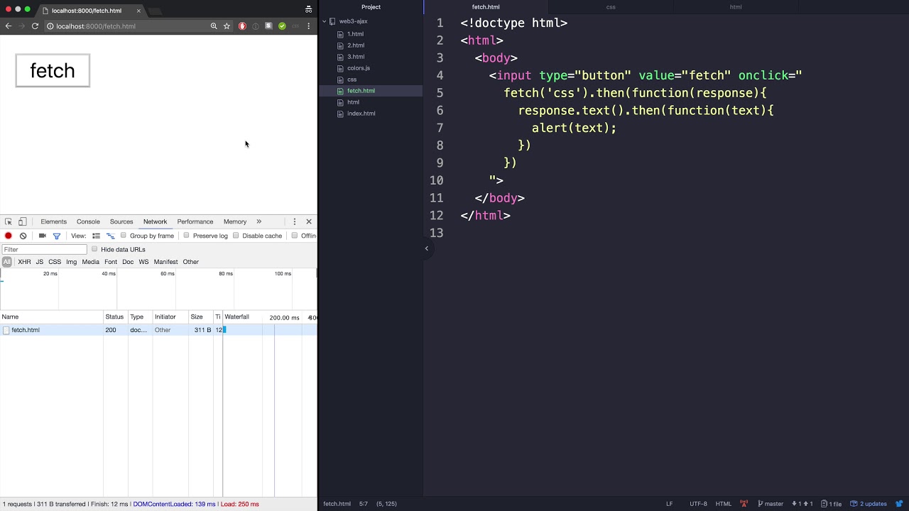 WEB3-Ajax-5.0.fetch API-사용법 - YouTube
