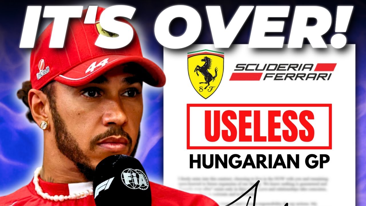 Hamilton FRUSTRATED At Ferrari After DISASTROUS QUALIFYING At Hungarian ...
