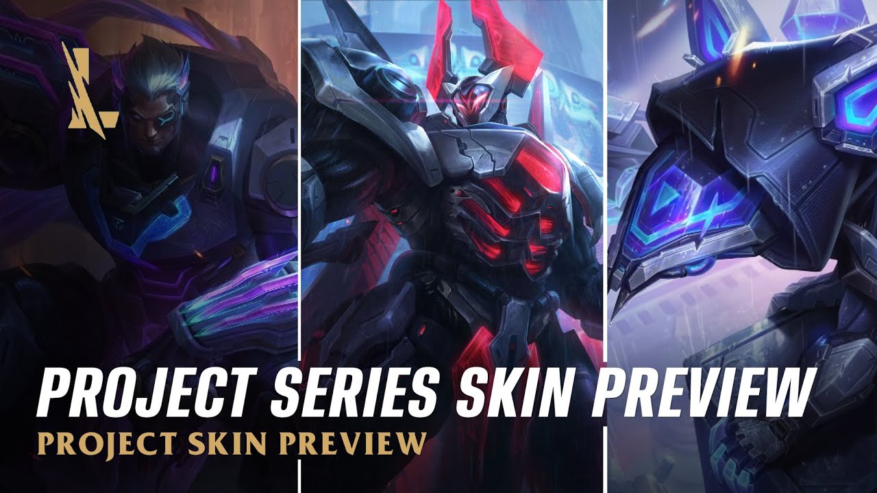 Wild Rift - The new skins for the PROJECT series - YouTube