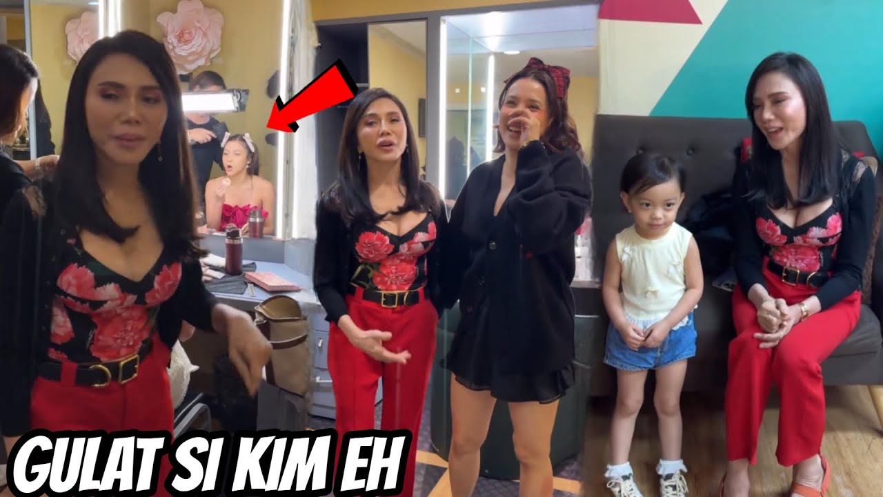 Kim Chiu SHOWTIME FAM SINUGOD ni Dra. Vicki Belo sa Dressing Room, Kim NAKATANGGAP NG REGALO ...