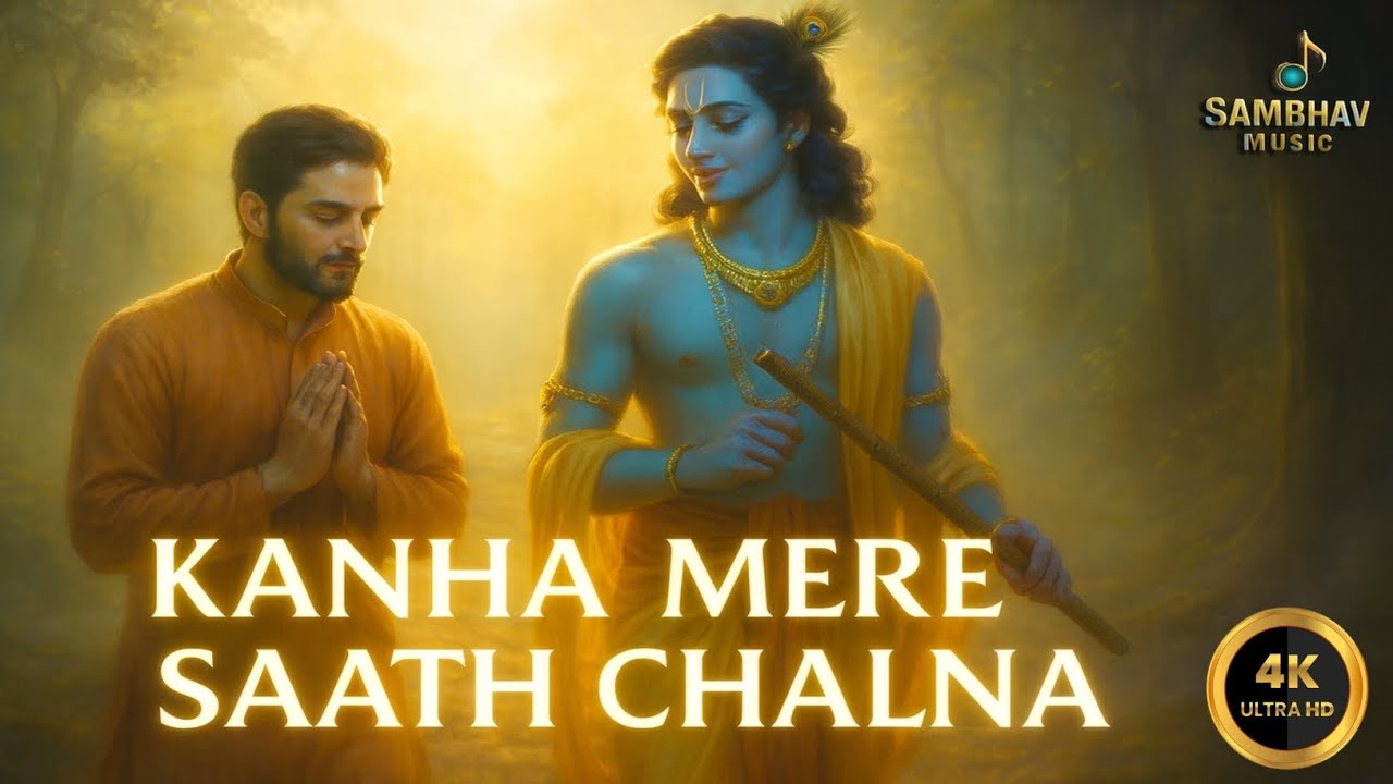 Kanha Mere Saath Chalna | Heart Touching Krishna Bhajan | SAMBHAV Music ...
