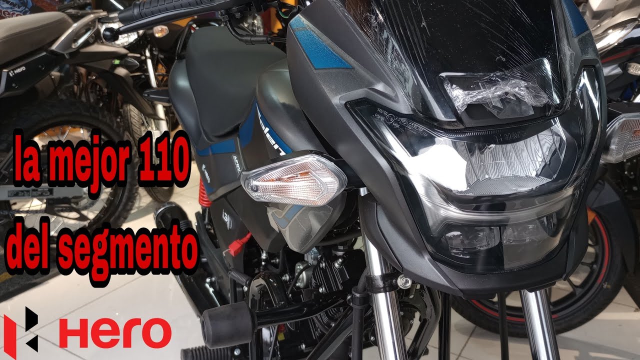 Así es La Nueva hero splendor x-pro 110 |modelo2024| precio, euro3, IBS ...