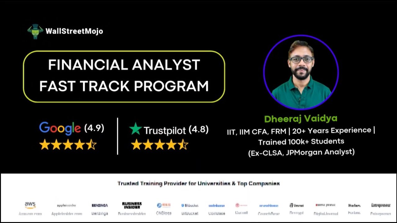 Financial Analyst Fast Track Program (FAFTP) by WallStreetMojo - YouTube