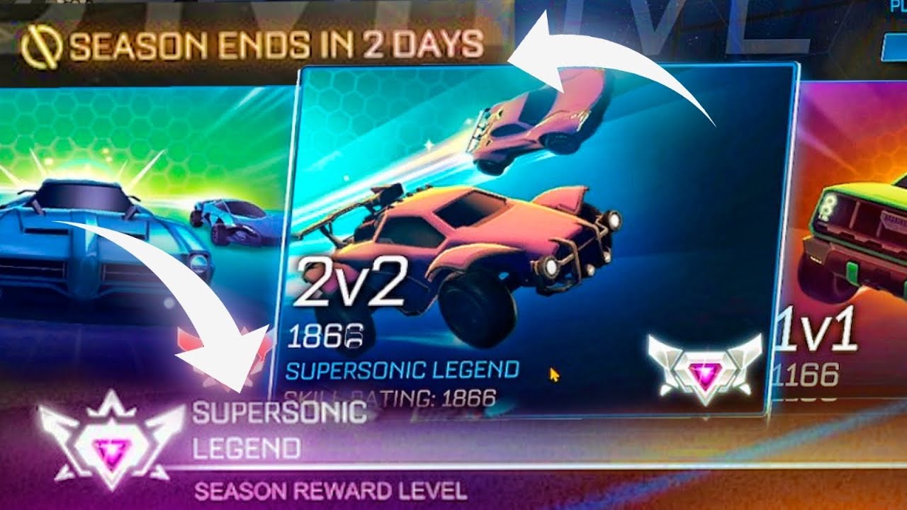 Lo He Conseguido Supersonic Legend Season 5 ~ Rocket League Youtube