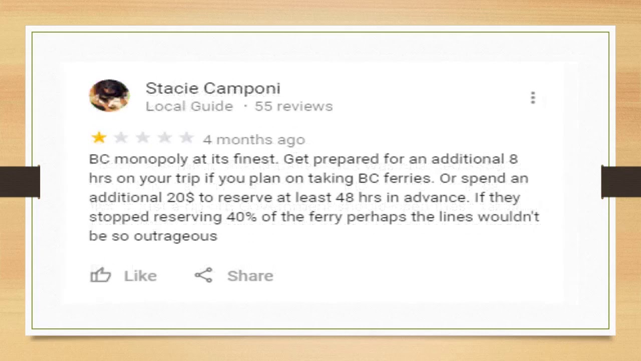 BC Ferries Weird Company in British Columbia Ferry Services Inc. - YouTube