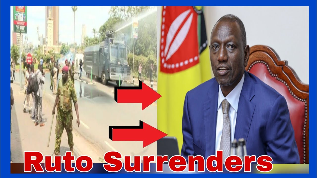 Breaking News: Finally Ruto Surrenders to kenyans. Ruto defeated badly ...