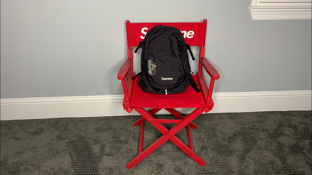 Supreme ss19 Backpack unboxing - YouTube