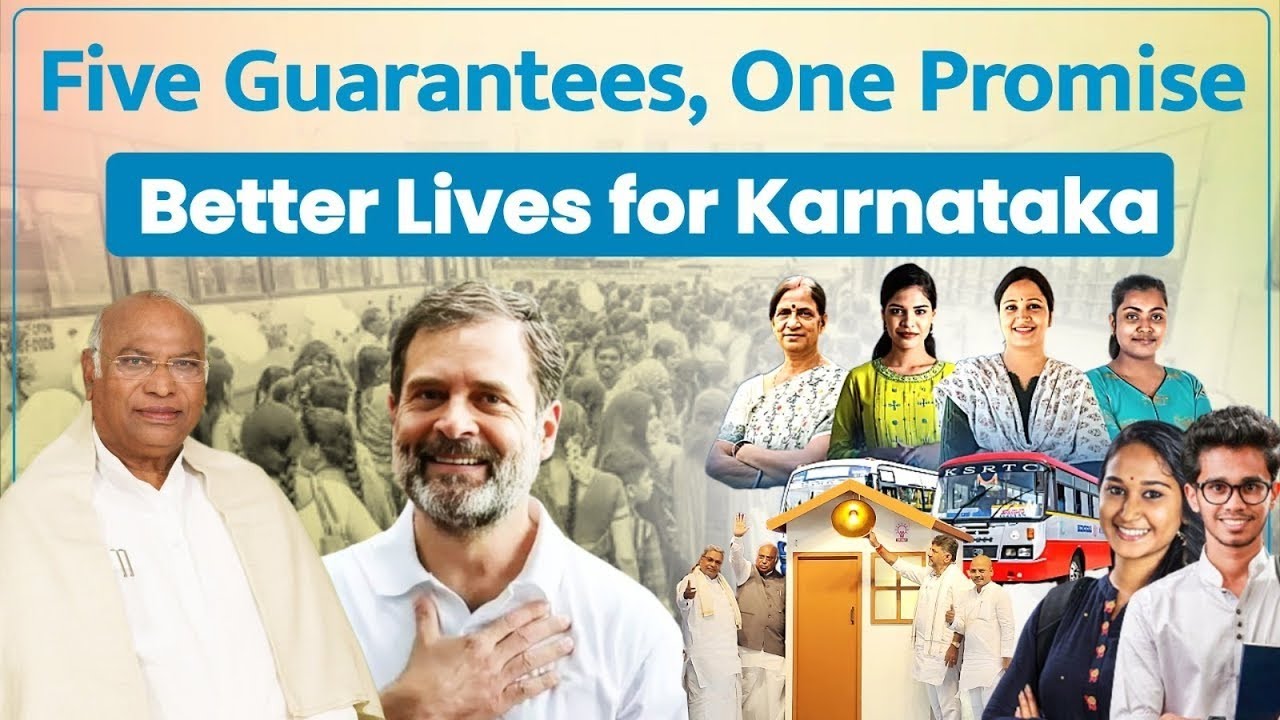 Congress' FIVE Guarantees in Karnataka are Changing the Lives of ...