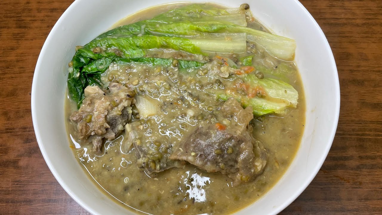 Beef Bones Ginisang Monggo - YouTube