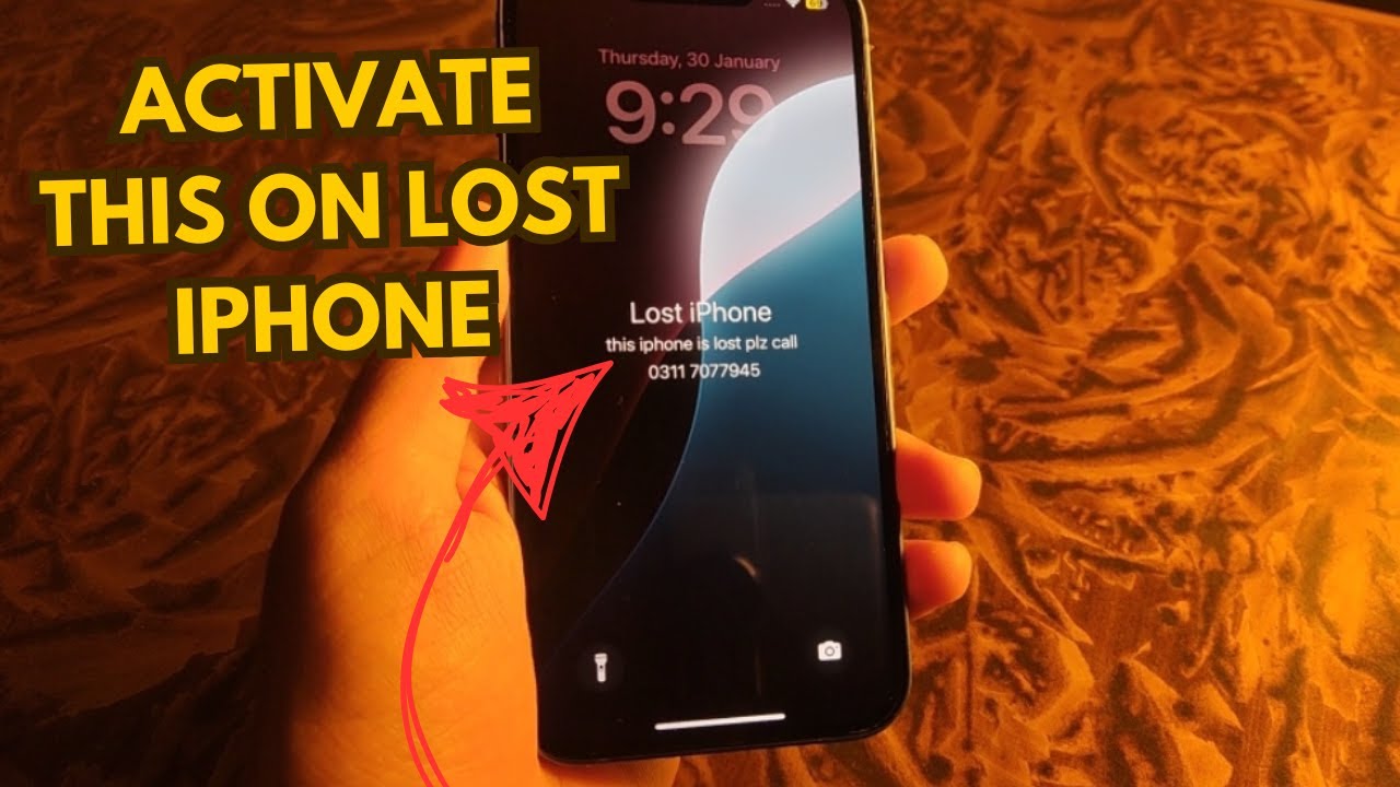 How to enable lost mode message on lost iPhone in IOS 18 - YouTube