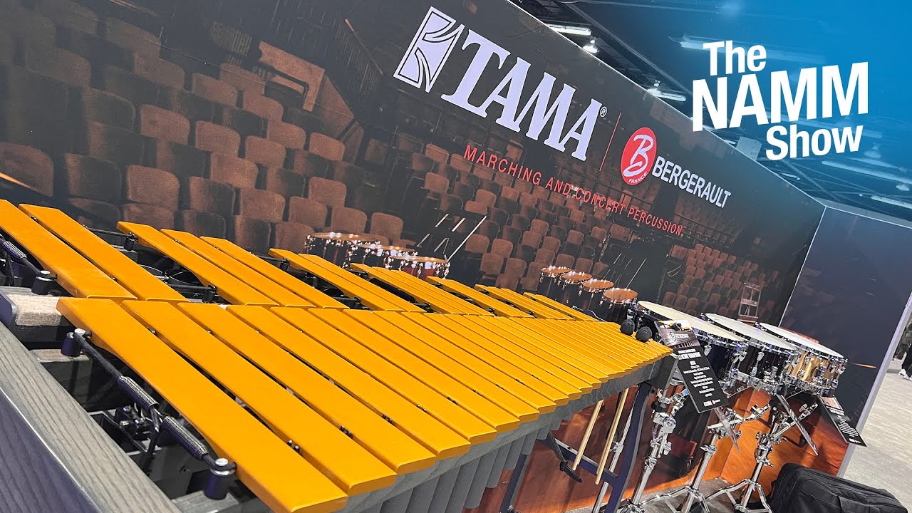 Tama Marching Drums and Concert Percussion – NAMM 2023 - YouTube