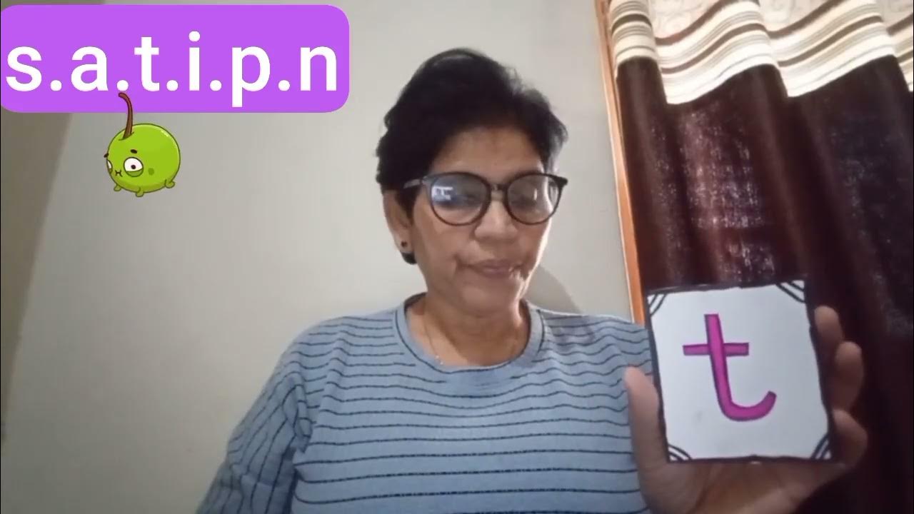 Phonics Group 1(s, a, t, i, p, n) - YouTube