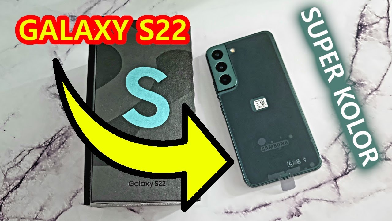UNBOXING !! SAMSUNG GALAXY S22 5G SM-S901B (256GB) GREEN - YouTube