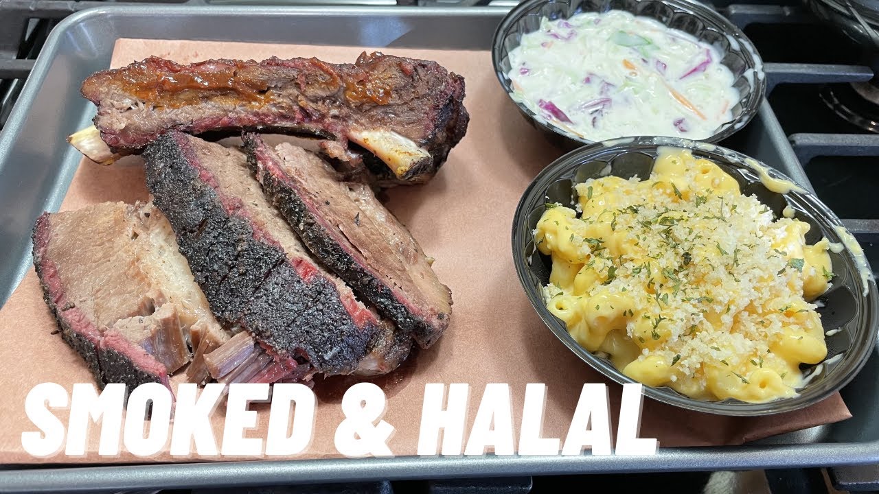 The Fire Pit! Halal Texas Style Smoked Brisket and Beef Back Ribs ...