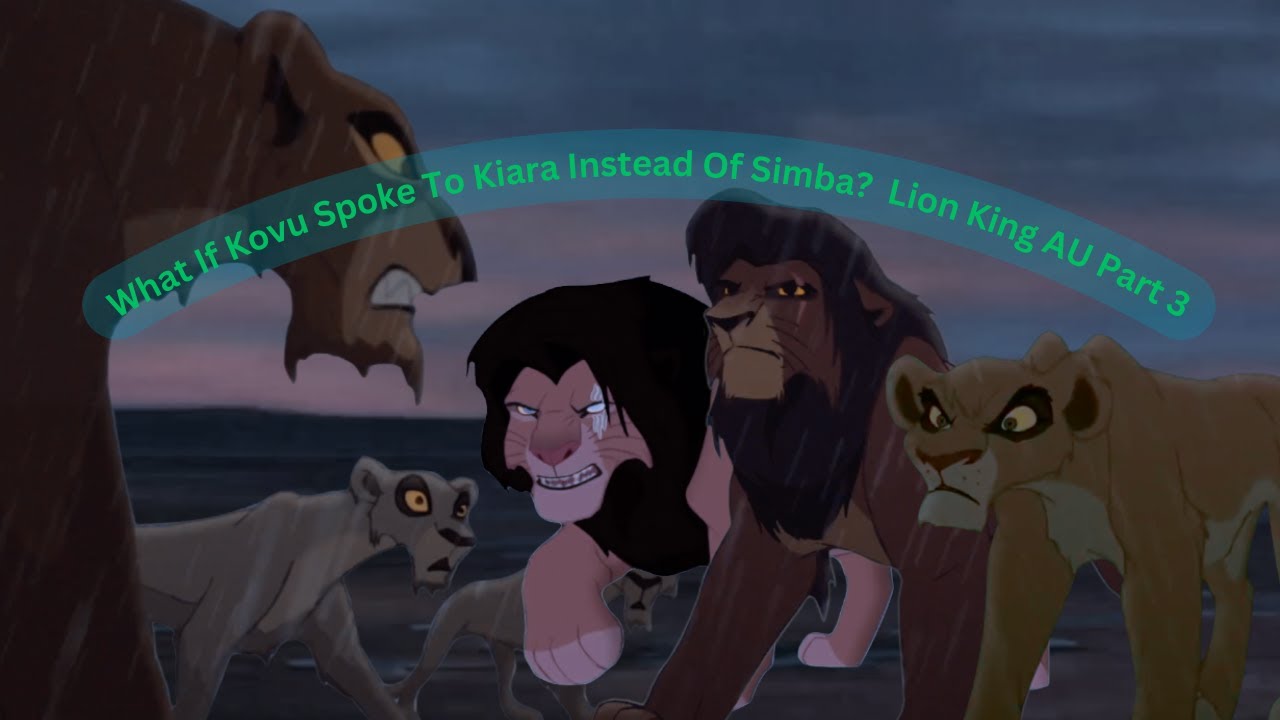 Lion King Kovu And Kiara Human