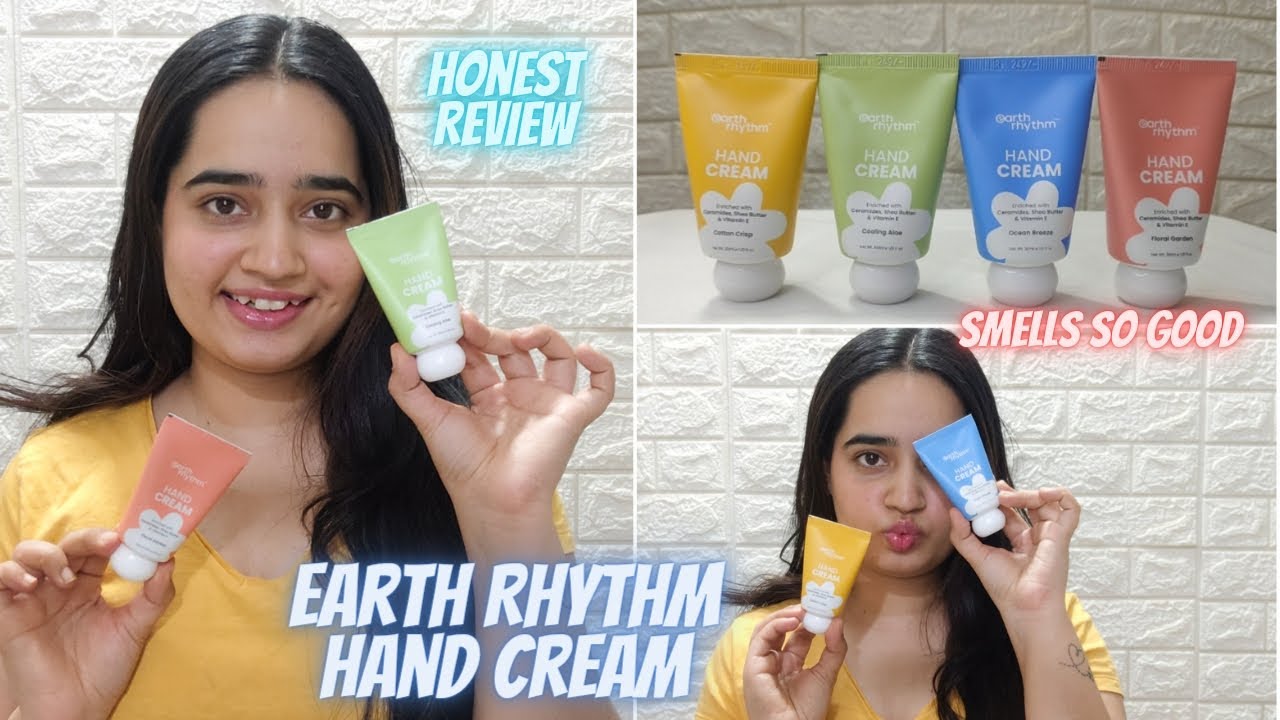 Earth Rhythm Hand Cream Review Love the Fragrance 😍 Non Greasy, Non ...