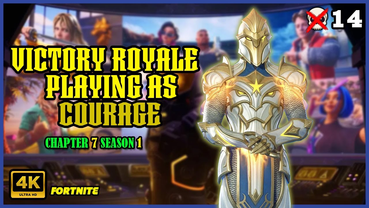 Let's Play Fortnite: Victory Royale | Courage | Chapter 7 Season 1 ...