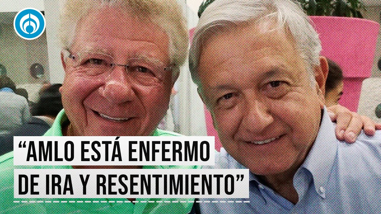 AMLO es el que usa las tácticas de Goebbels: Carlos Alazraki - YouTube