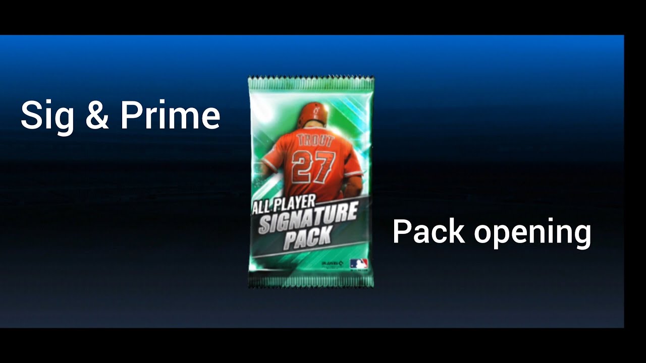 MLB 9 Innings 25 Pack Opening - Only Signature & Prime Players! Part 2 ...