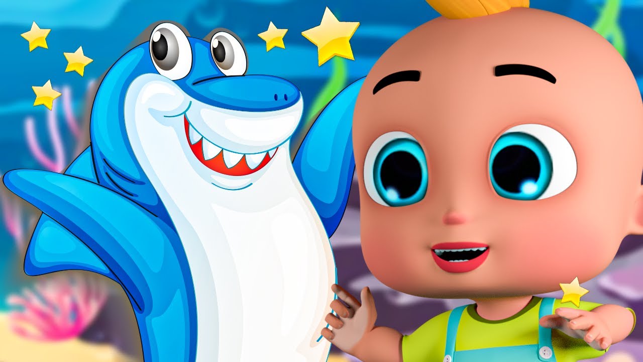 Baby Shark Family And More Songs For Kids | Cartoons TV - 3D Nursery ...