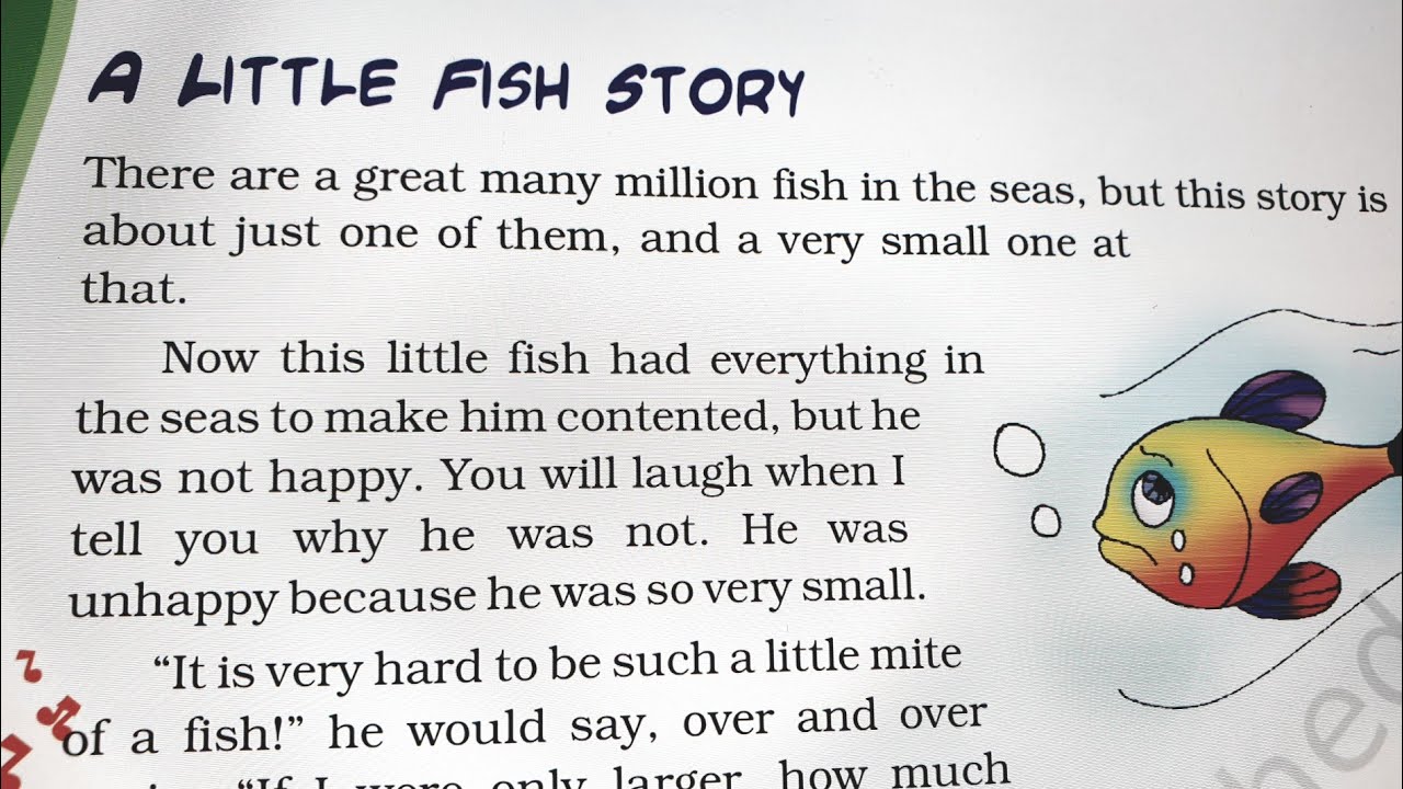 A little fish story |ncert |kvs| easyenglish |happylearning| - YouTube