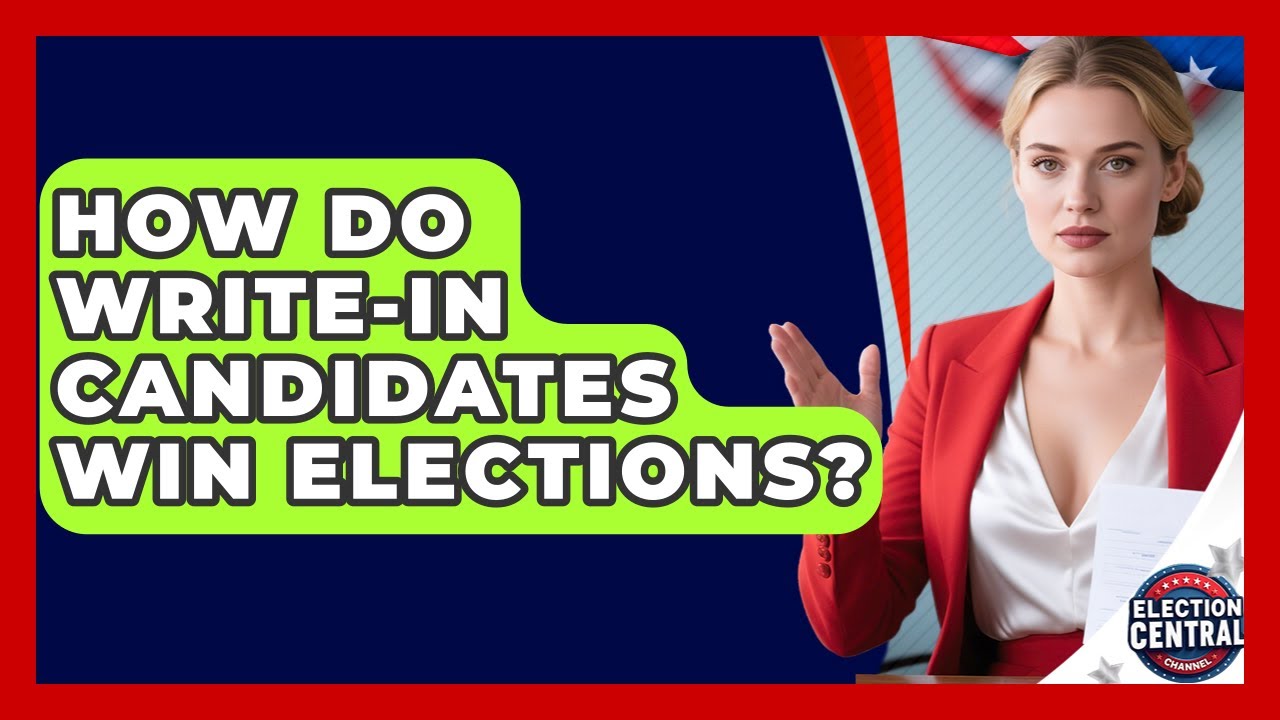 How Do Write-in Candidates Win Elections? - Election Central Channel ...