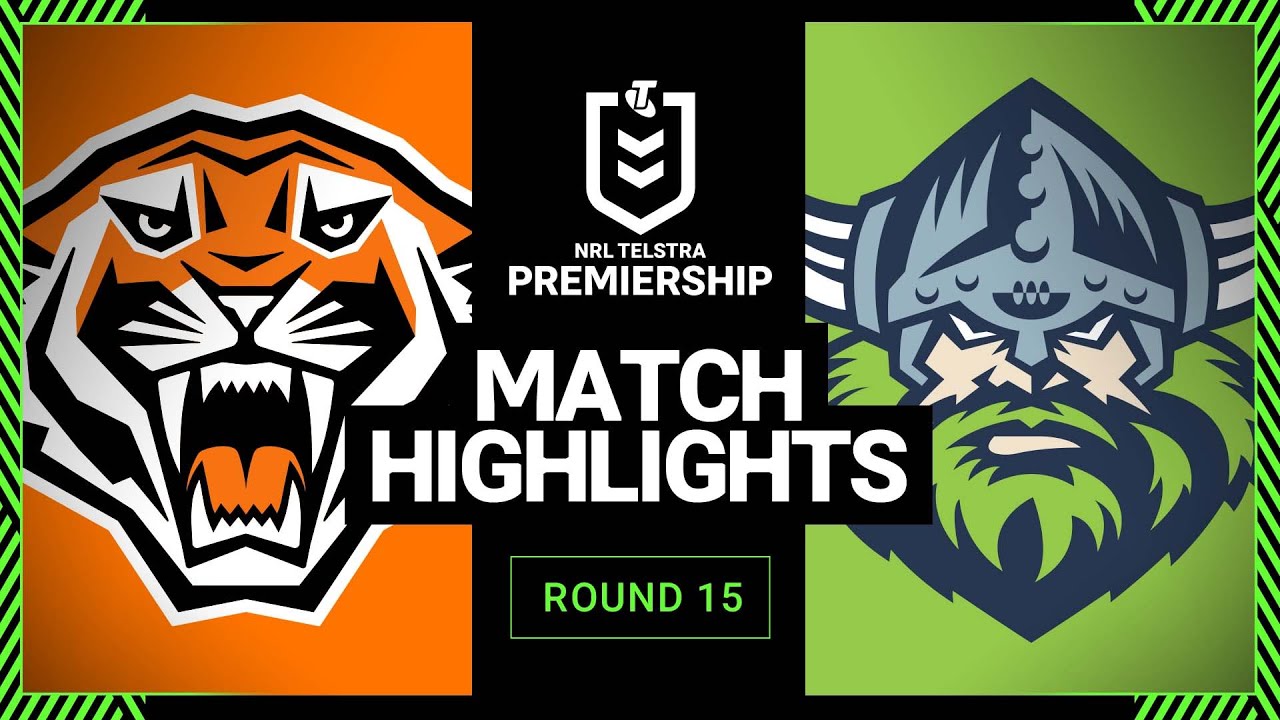 NRL Highlights | Wests Tigers v Canberra Raiders | Match Highlights ...
