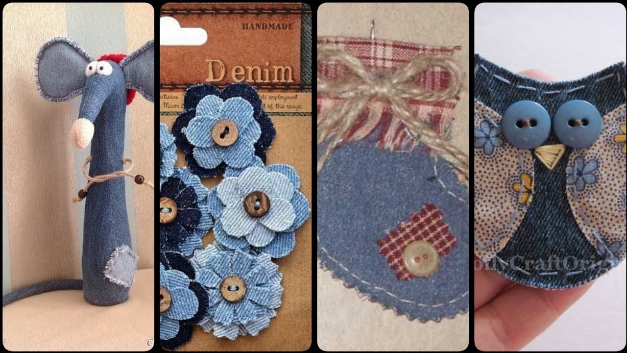 40+ ideas of useless fabric use/useless blue jeans use/felt fabric use ...
