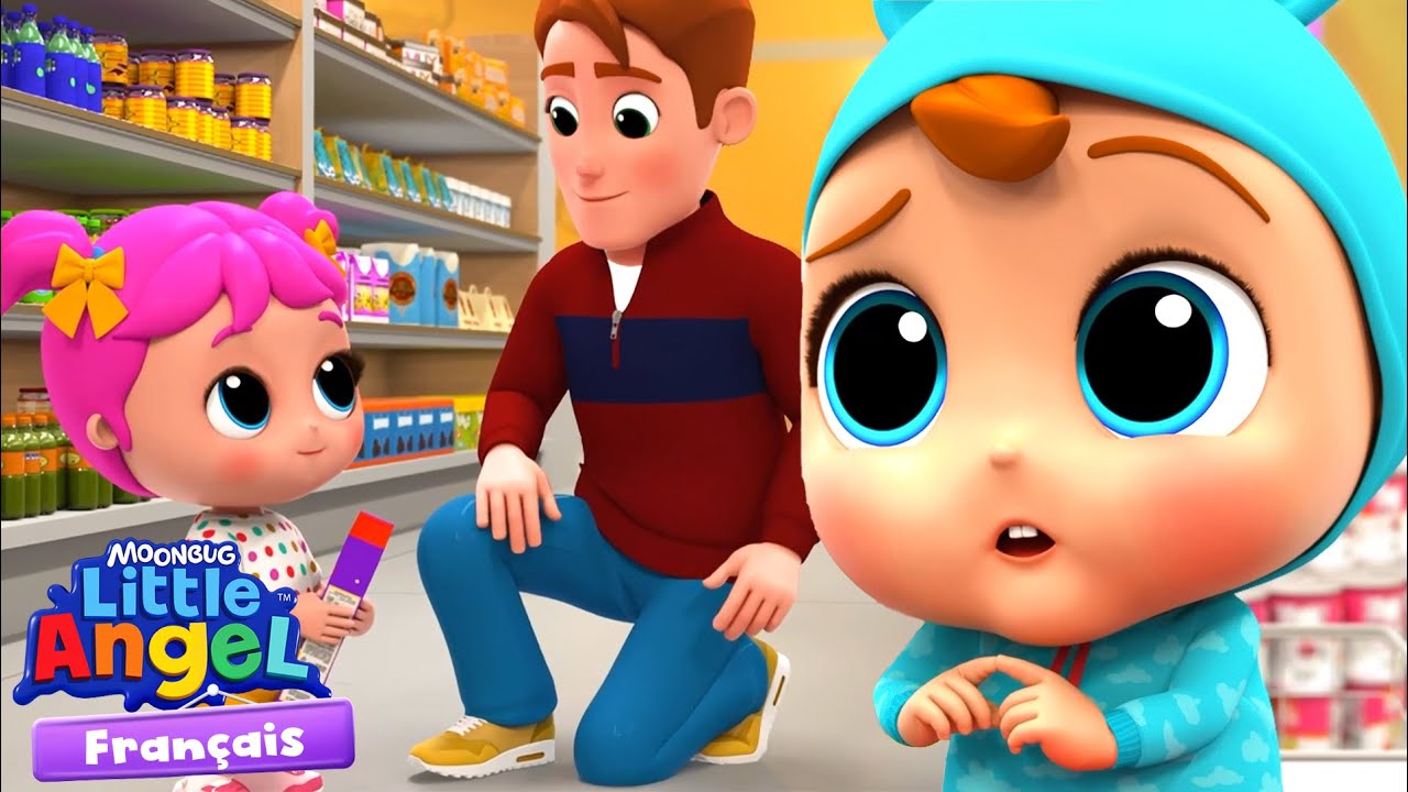 Être gentil | Comptines avec Bébé Louis | Little Angel Français - YouTube