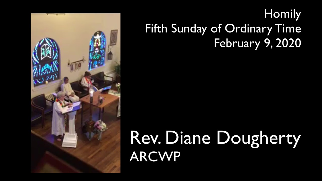 Rev. Diane Dougherty Homily - YouTube